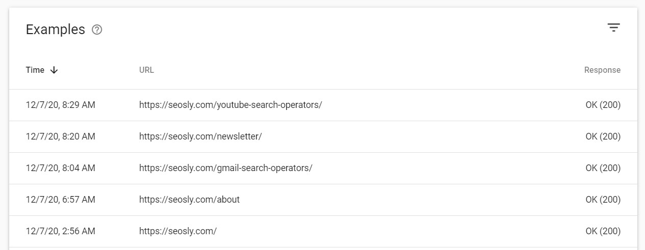 Google Search Console Crawl Stats Report - SEOSLY - Olga Zarr