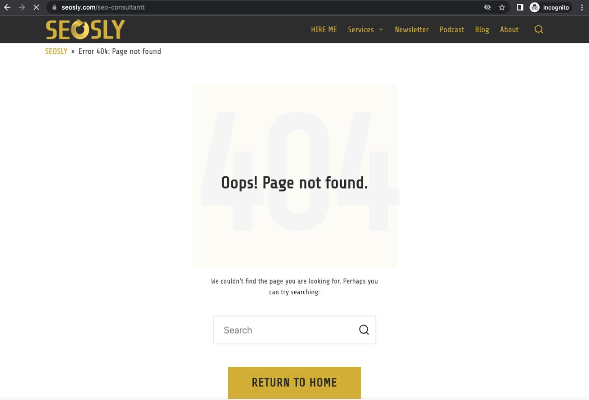 Do 404 Errors Hurt SEO? - SEOSLY - Olga Zarr