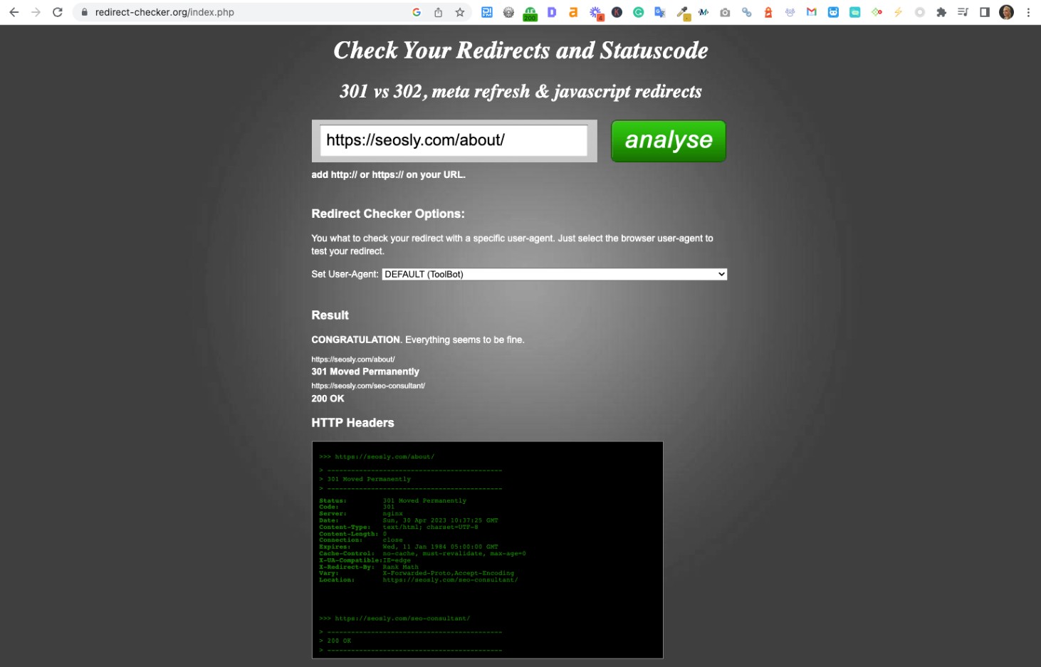 How To Check If A Link Redirects To Another Website - SEOSLY - Olga Zarr