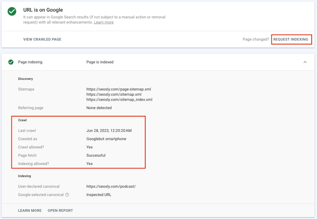 How To Get Your Site Crawled By Google - SEOSLY - Olga Zarr