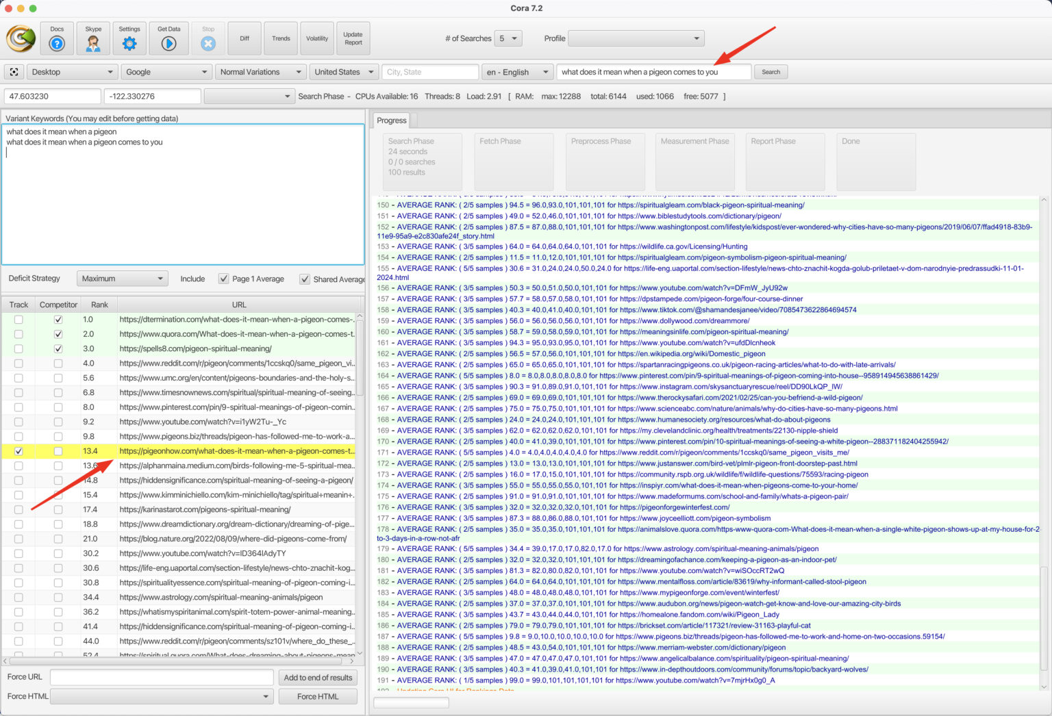 Cora SEO Tool Example Reports - SEOSLY - Olga Zarr